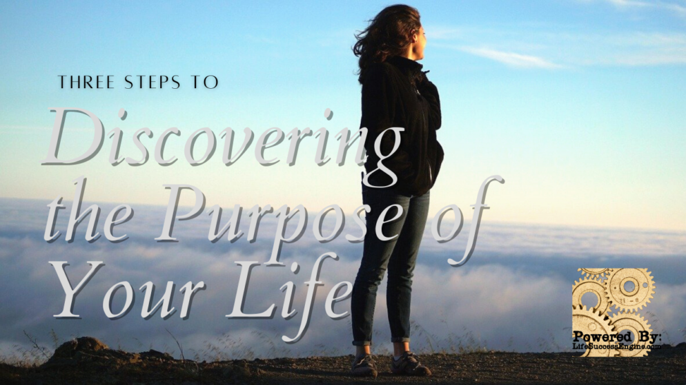 3 Steps to Discovering The Purpose of Your Life — LifeSuccessEngine.com ...
